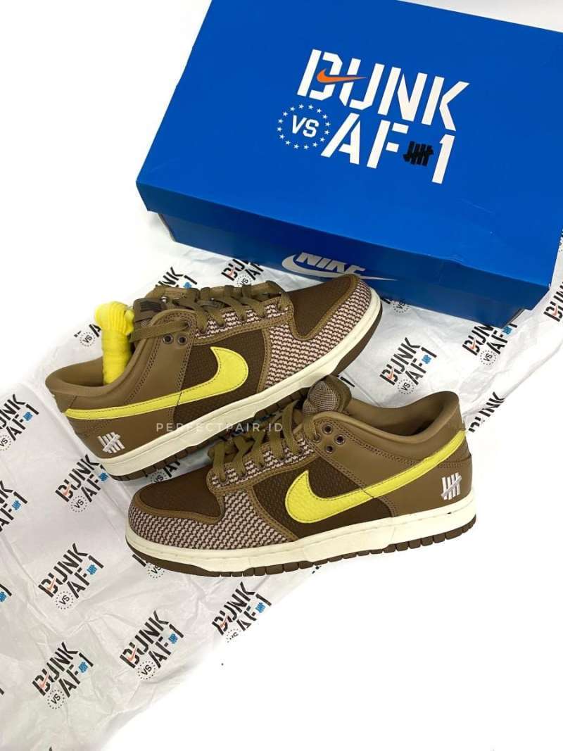 Jual Nike Dunk Low Sp Undefeated Canteen Dunk Vs. Af1 Pack 100% ...