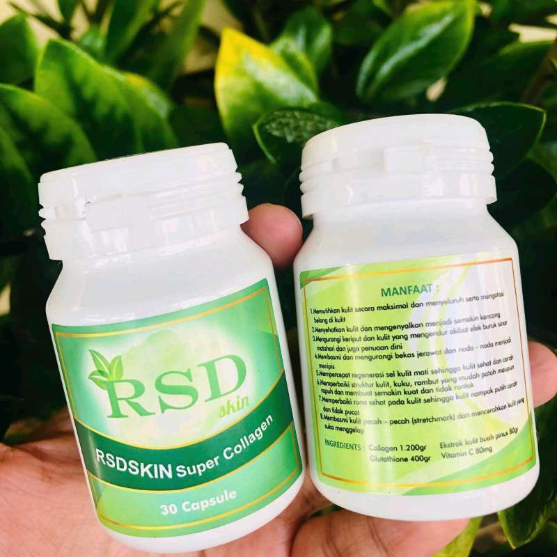 Jual Collagen Rsd Skin Super Collagen Capsule Di Seller Semoy Herbal ...