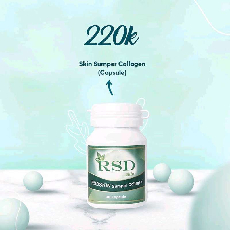 Jual Collagen Rsd Skin Super Collagen Capsule Di Seller Semoy Herbal ...