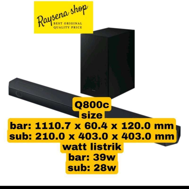 Jual Samsung Hw-q800c/q800c Wireless Atmos Soundbar 2023 Series Di ...