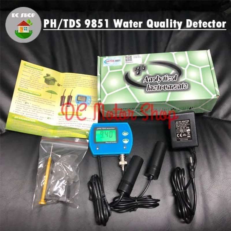 Promo Alat Ukur Ph Tds Water Quality Monitor Online Meter Ph/tds-9851 ... Promo Alat Ukur Ph Tds Water Quality Monitor Online Meter Ph/tds-9851 ...