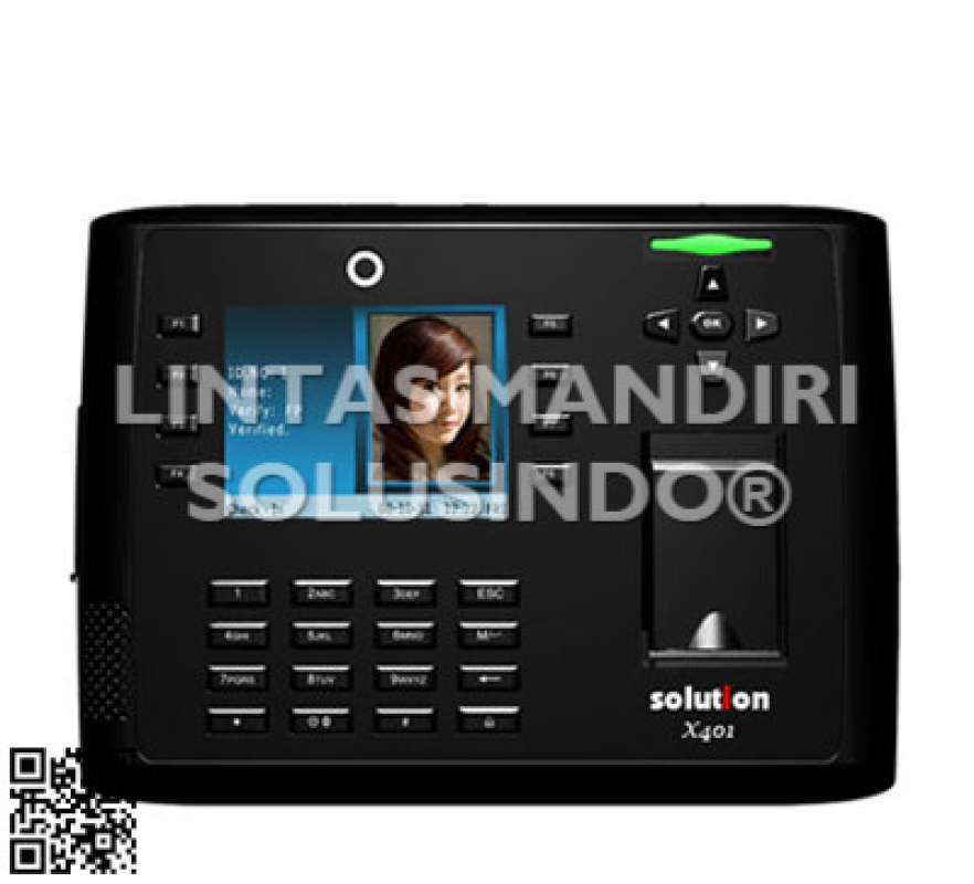 Jual Mesin Absensi Sidik Jari / Fingerprint Solution X 401 Di Seller ...