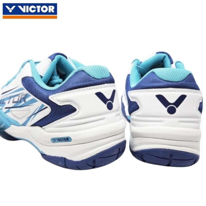 Jual Sepatu Badminton Victor As 40 W Wide Bg Anak & Dewasa - 38 Biru Di ...