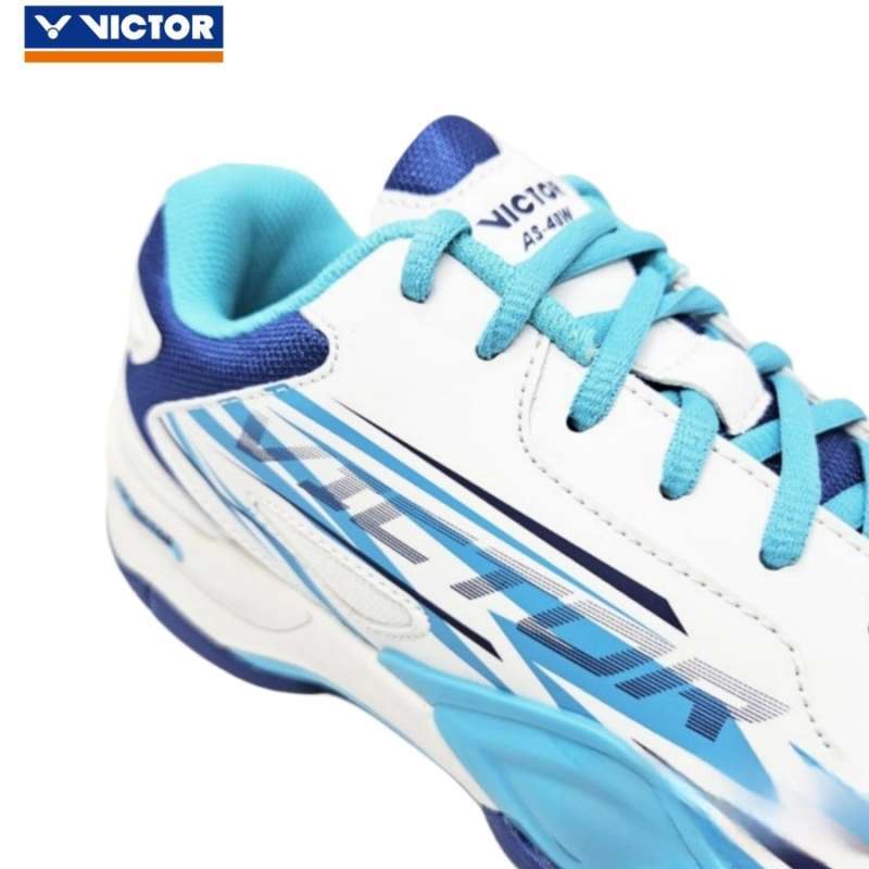 Jual Sepatu Badminton Victor As 40 W Wide Bg Anak & Dewasa - 38 Biru Di ...