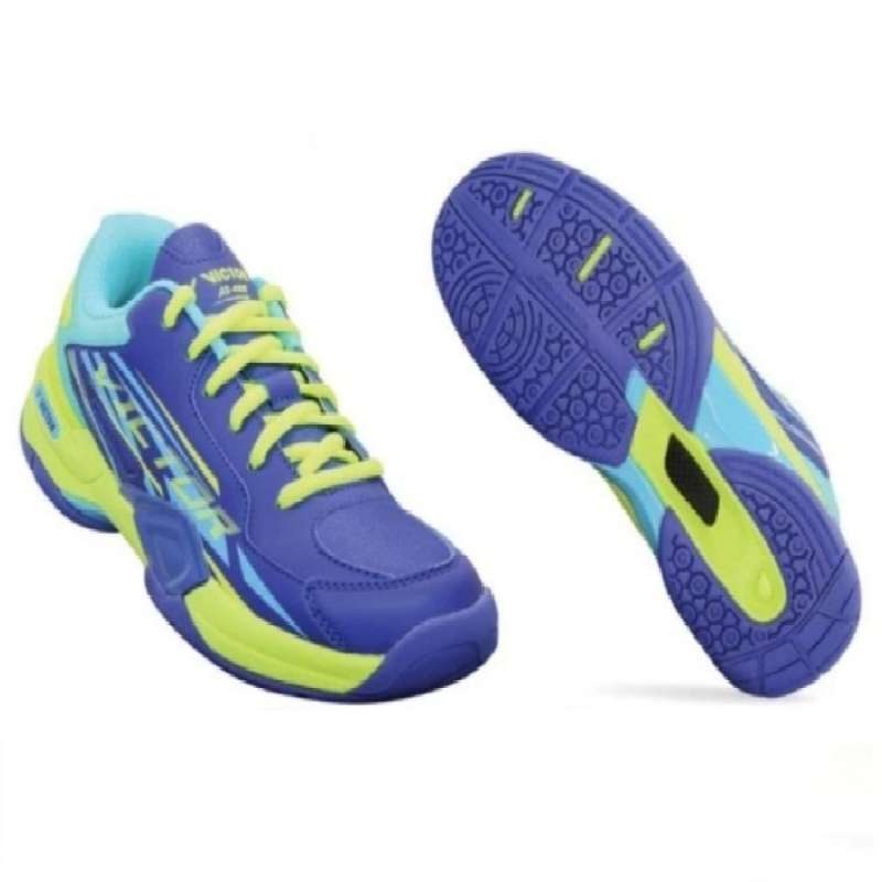 Jual Sepatu Badminton Victor As 40 W Wide Bg Anak & Dewasa - 38 Biru Di ...