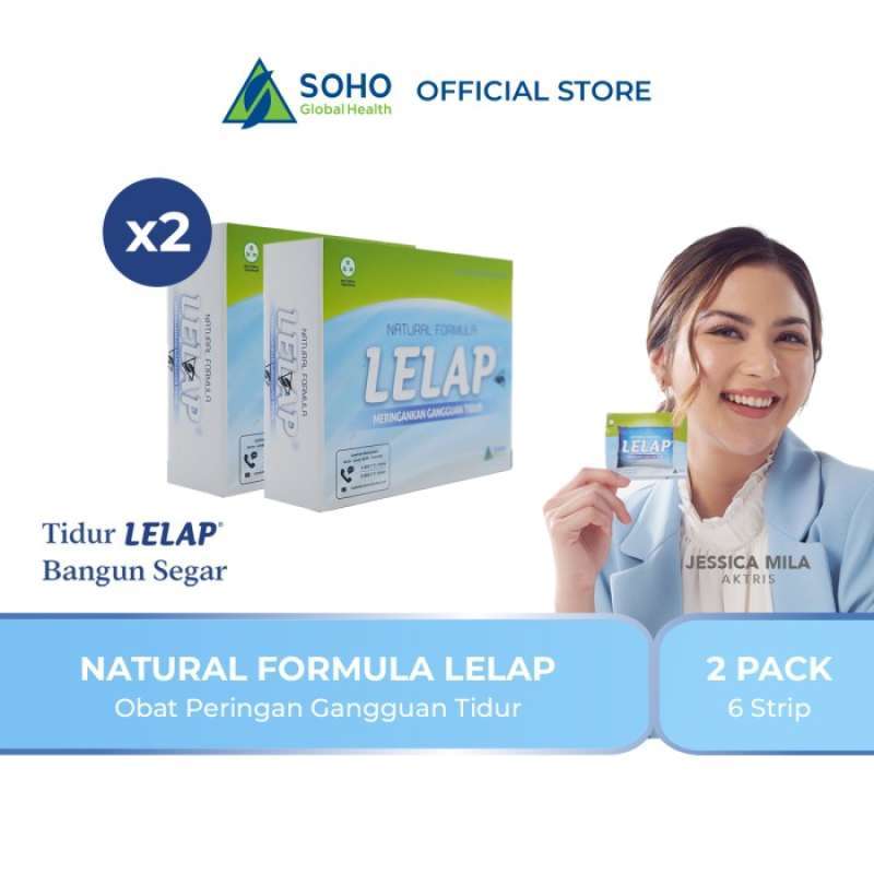 Promo Natural Formula Lelap - 3 Strip @4 Kaplet [2 Pack] Diskon 23% Di ...