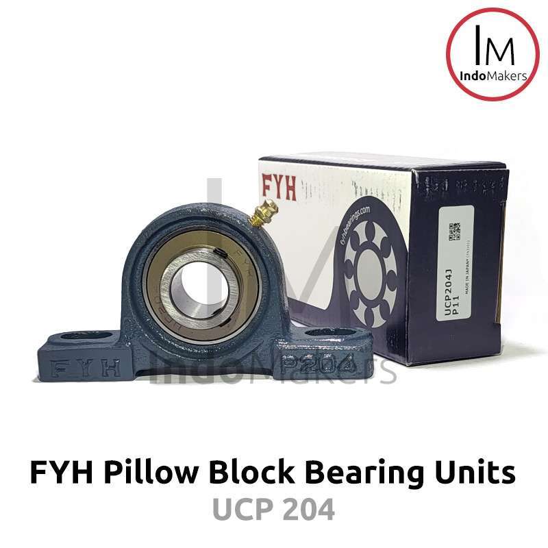 Jual Pillow Block Bearing Unit Ucp 204 - As 20mm Fyh Japan Di Seller Indomakers - Petir, Kota ...