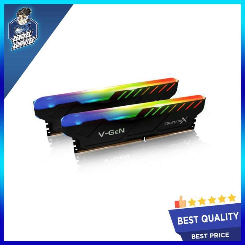 Jual RAM VGEN TSUNAMI X DDR4 8GB (2666/3200) (4x2) RGB KIT di Seller ...