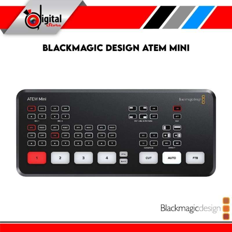 Promo Blackmagic Design ATEM Mini HDMI Live Stream Switcher - fe8e ...