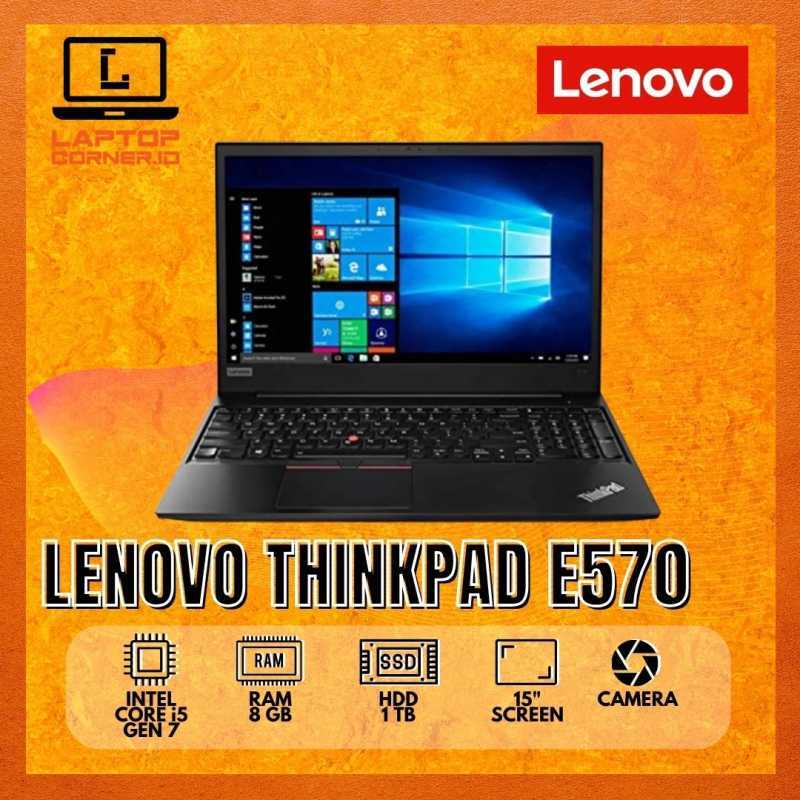 Jual Laptop Lenovo Thinkpad E570 Core i5 Gen 7 RAM 8 HDD 1TB Bergaransi di Seller Laptop Corner ...