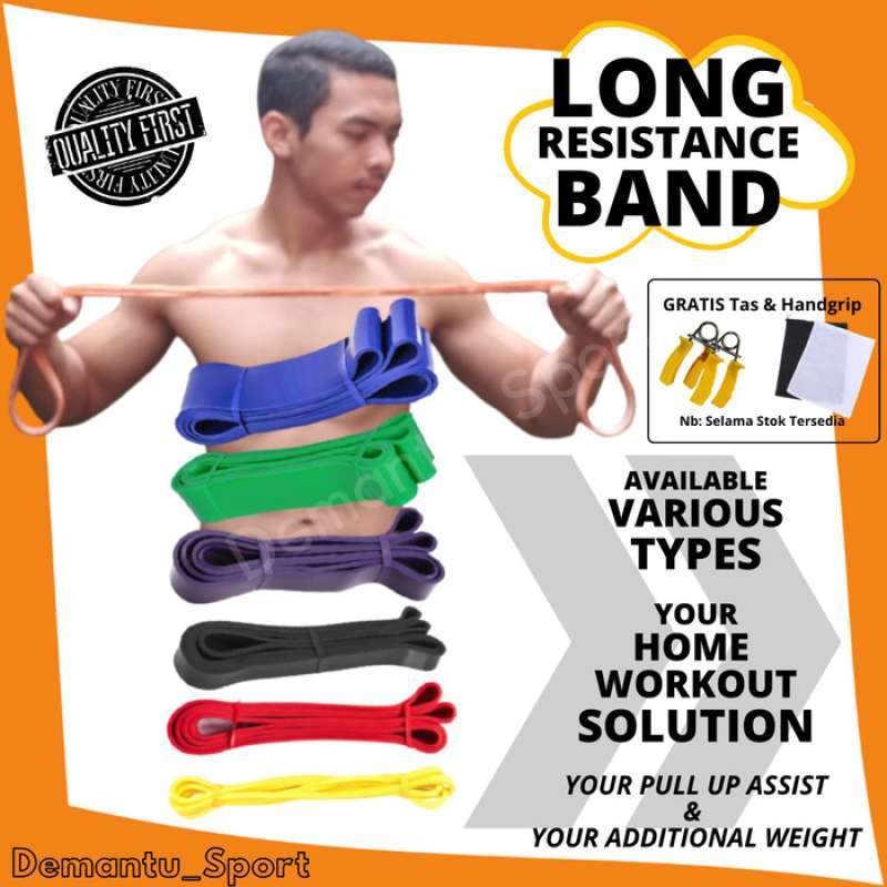 Promo RESISTANCE BAND PULL UP / POWER BAND PULL UP CALISTHENIC, GYM ...