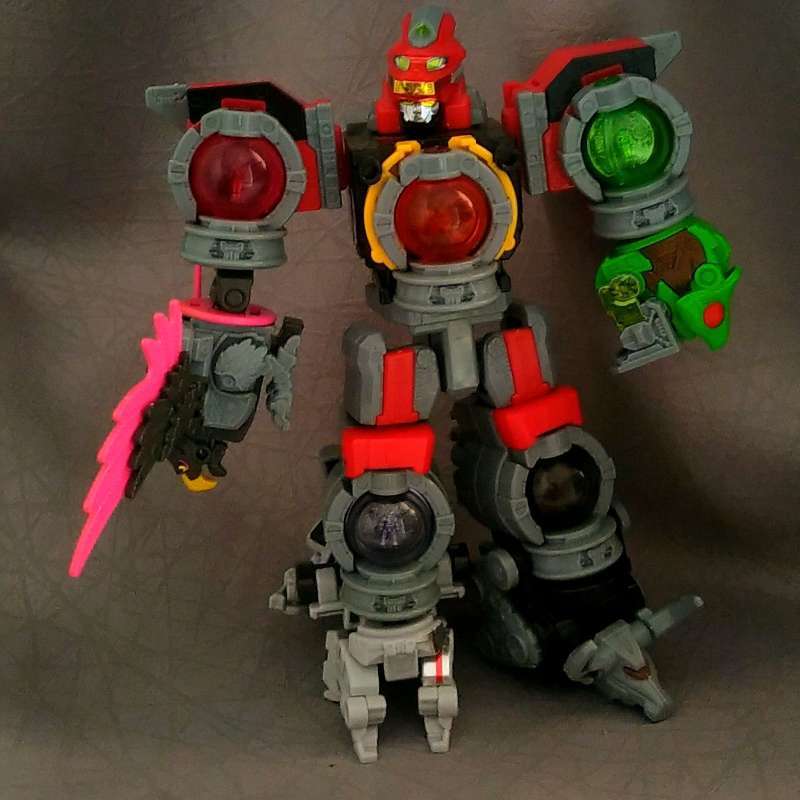 Jual Megazord Minipla Kyurenoh Kyuranger Power Ranger Cosmic Fury no ...