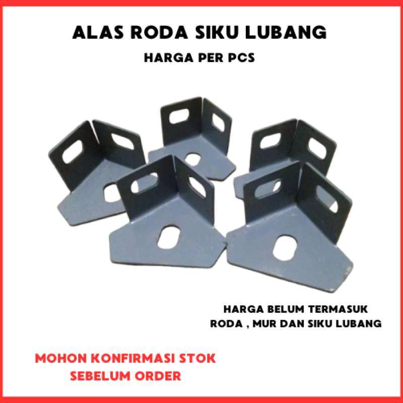 Jual Plat Siku Alas Roda Untuk Siku Lubang, Kaki Besi, Besi Siku Rak Di ...