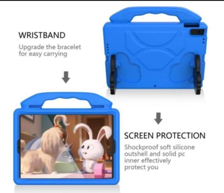 Promo Huawei MatePad 10.4 BAH3 W09 Casing Tab Anak Tahan Banting Soft ...