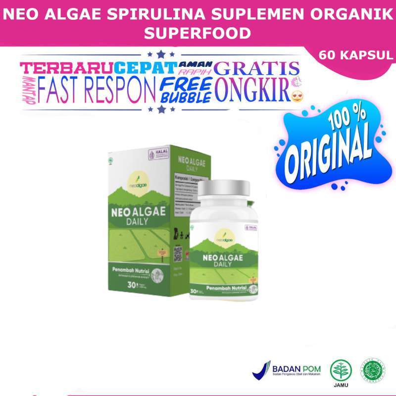Spirulina Suplemen Gratis Ongkir 🏷️ Harga Murah Maret 2026