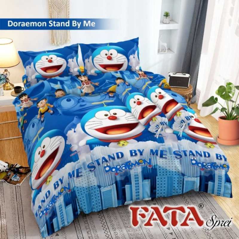 Jual Bed Cover Set Fata Anak 3d Ukuran 180 X 200 King Doraemon Stand By ...