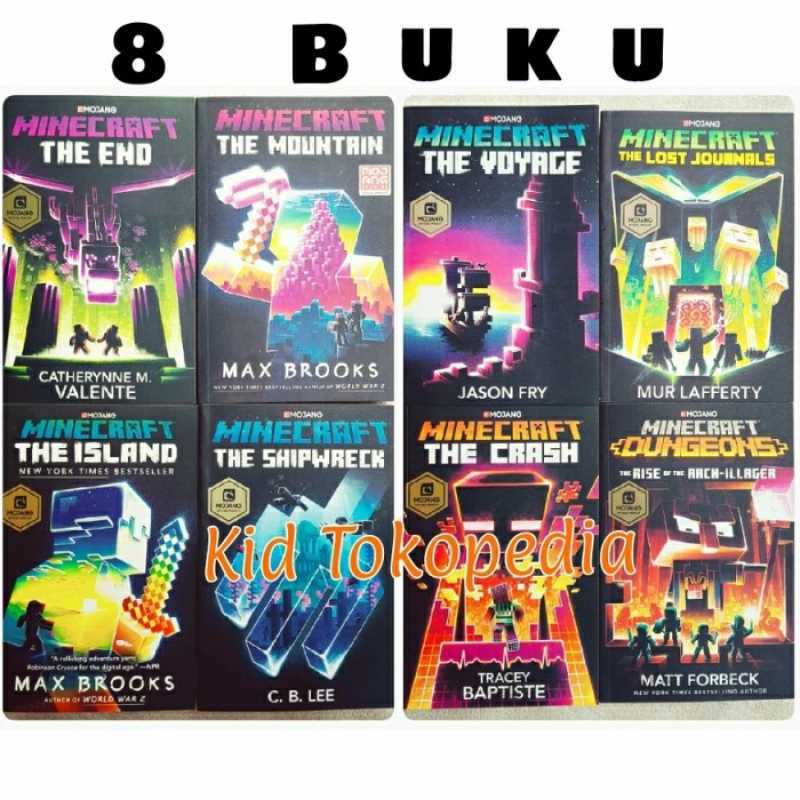Promo Mojang Minecraft set 8 books Diskon 27% di Seller Pilihan Shop ...