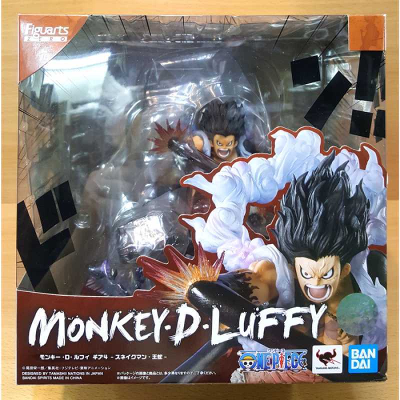 Promo ONE PIECE FIGUARTS ZERO MONKEY D. LUFFY GEAR 4 -SNAKEMAN OUDA ...