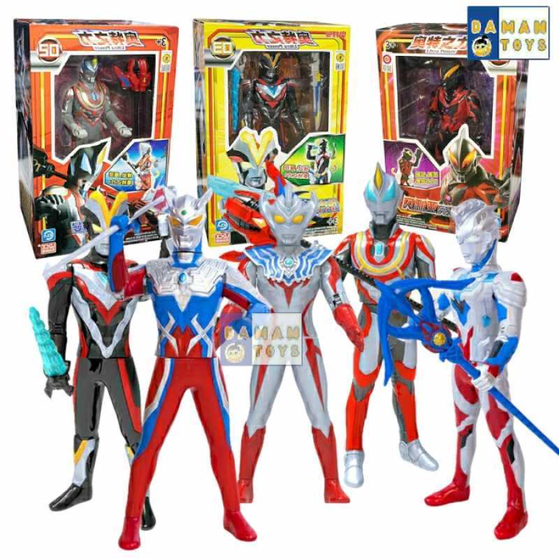Promo Ultraman Ultraman Zero Ginga Victory Belia Rosso Geed Mainan ...