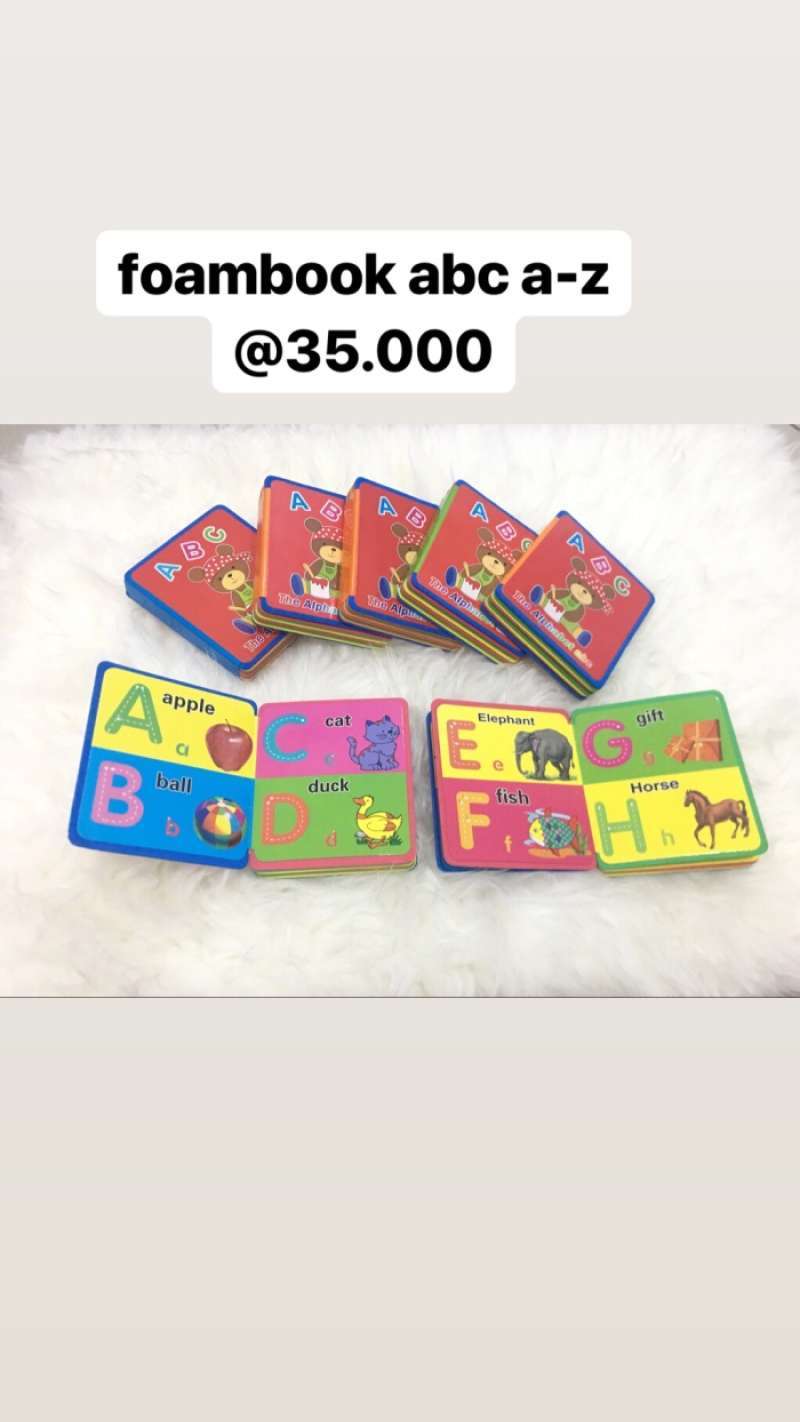 Jual BUKU ALPHABET BUKU ABC BOOK BELAJAR ABC di Seller Pilihan Shop ...