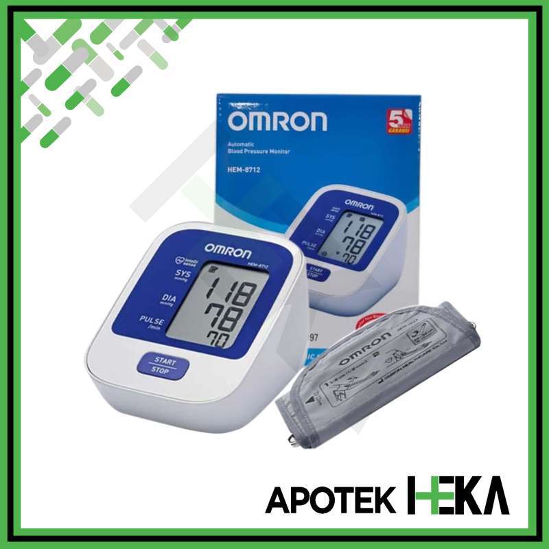 Jual Tensi Digital Omron HEM 8712 - Alat Cek Tekanan Darah Otomatis di ...