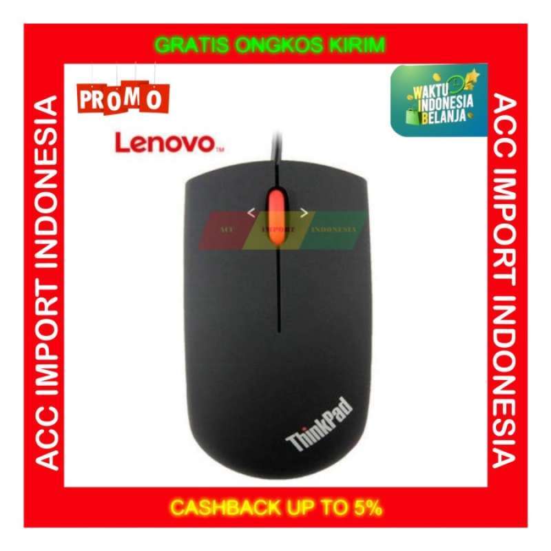 Jual Mouse Lenovo thinkpad Original Mouse Kabel usb Kerja For PC Laptop ...