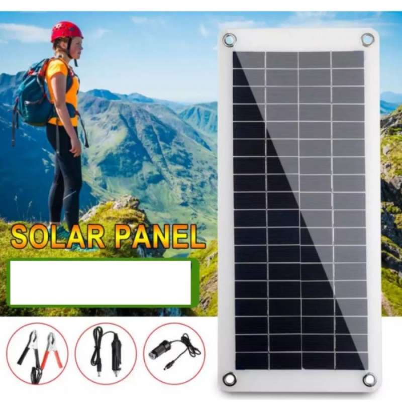 Promo XON 30W SOLAR CELL MODUL BATERAI TENAGA SURYA PANEL MOBIL PERAHU ...