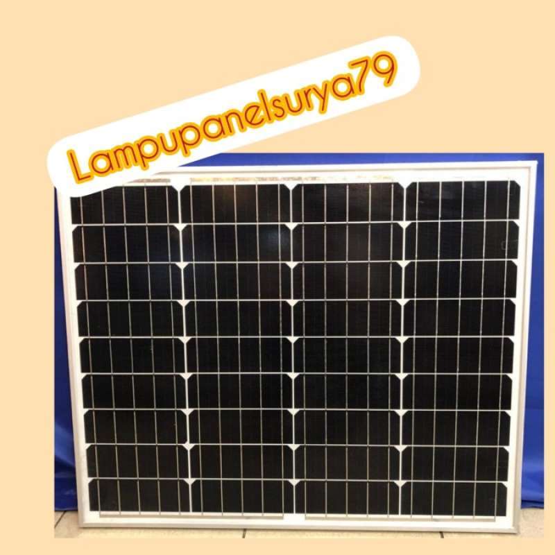 Promo Solar Panel Surya Cell Module 50wp Solarcell Mono (gh50m-18 ...