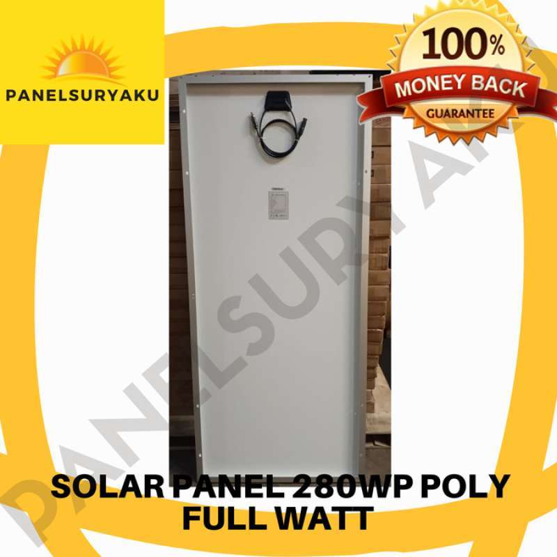 Promo SOLAR PANEL SURYA SOLAR CELL MODULE 280 WP 280 WATT 280WP POLY ...