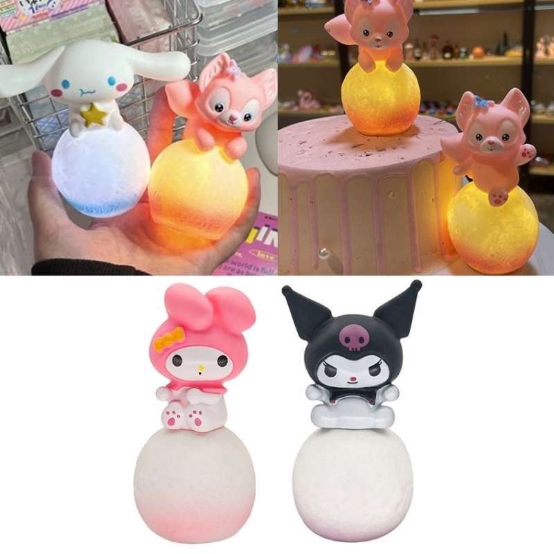 Promo Hiasan Kue Cake Topper Kuromi Cinamoroll Linabelle / Figure ...