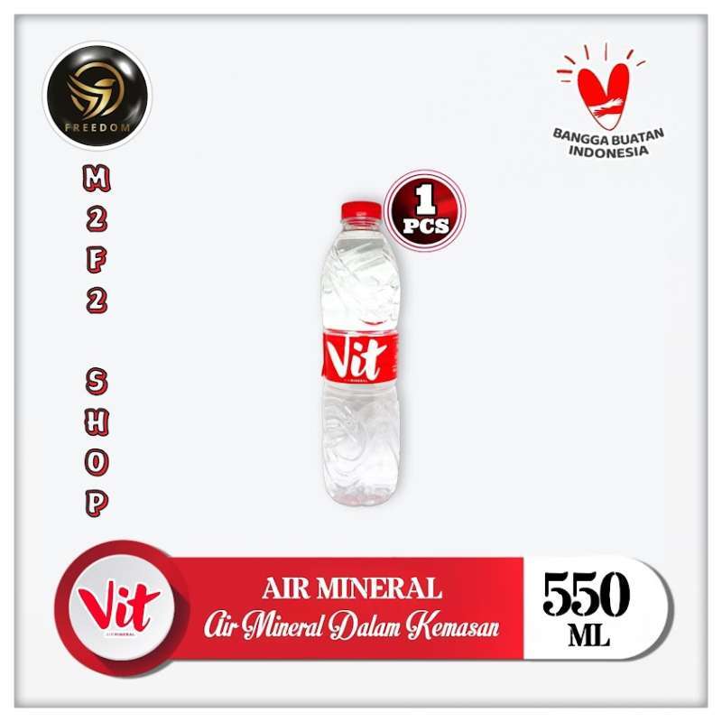 Promo Air Mineral Vit Botol Tanggung Plastik Pet - 550 ml (Kemasan ...