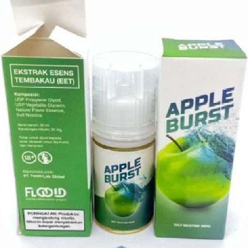 Jual Salt Nic Foom APPLE BURST by Foom Lab x B Project 30ml 30mg liquid ...