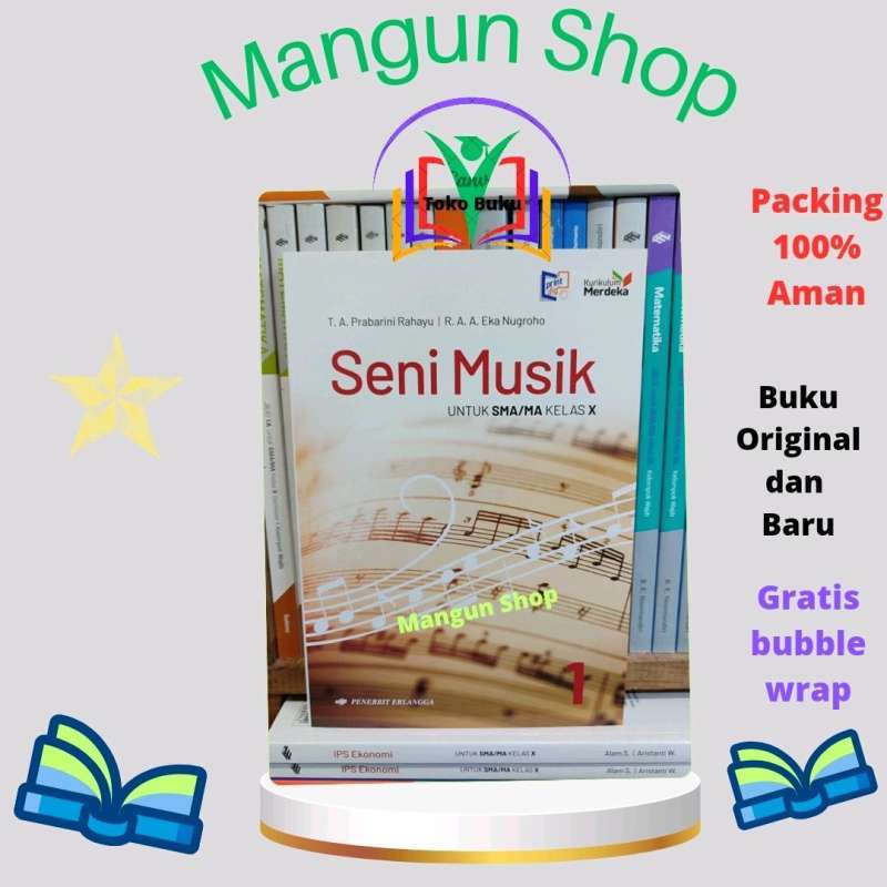 Jual Buku Seni Musik Kelas 10 SMA/MA Kurikulum Merdeka Erlangga di ...