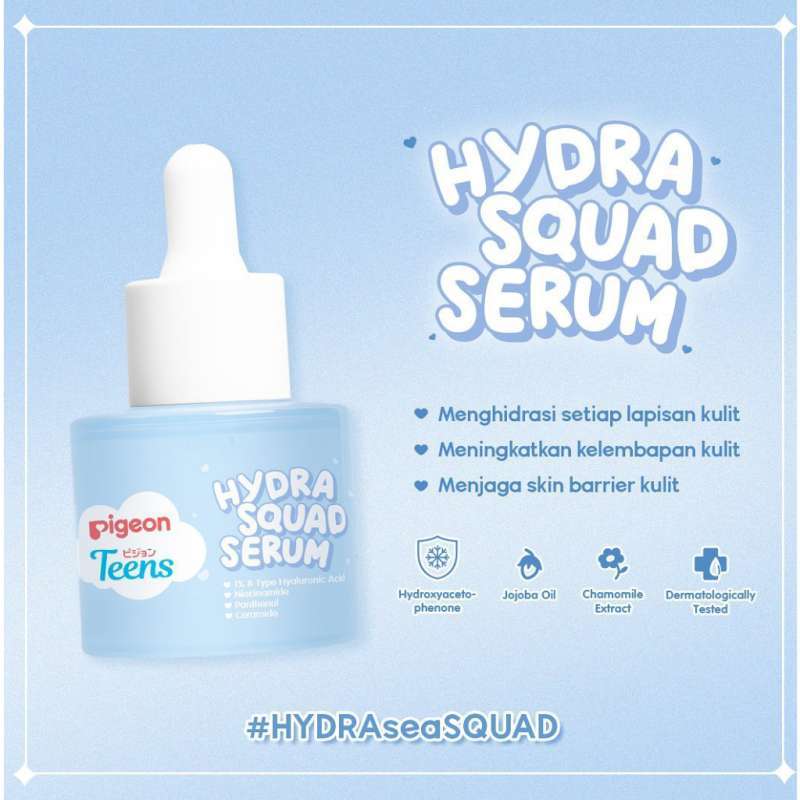 Jual Pigeon Teens Serum 20ml I Hydra Squad I Bright Heroes I Acne ...