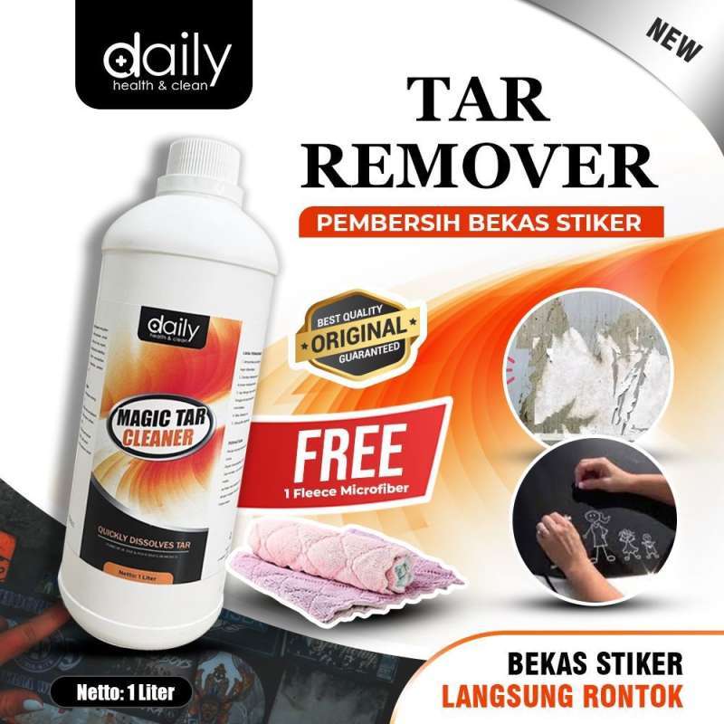 Promo DAILY PEMBERSIH LEM STIKER REFILL 1 LITER // MAGIC TAR CLEANER ...