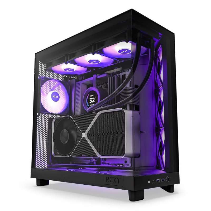 Jual Nzxt H6 Flow Rgb Dual Chamber Mid Tower Airflow Case Di Seller ...