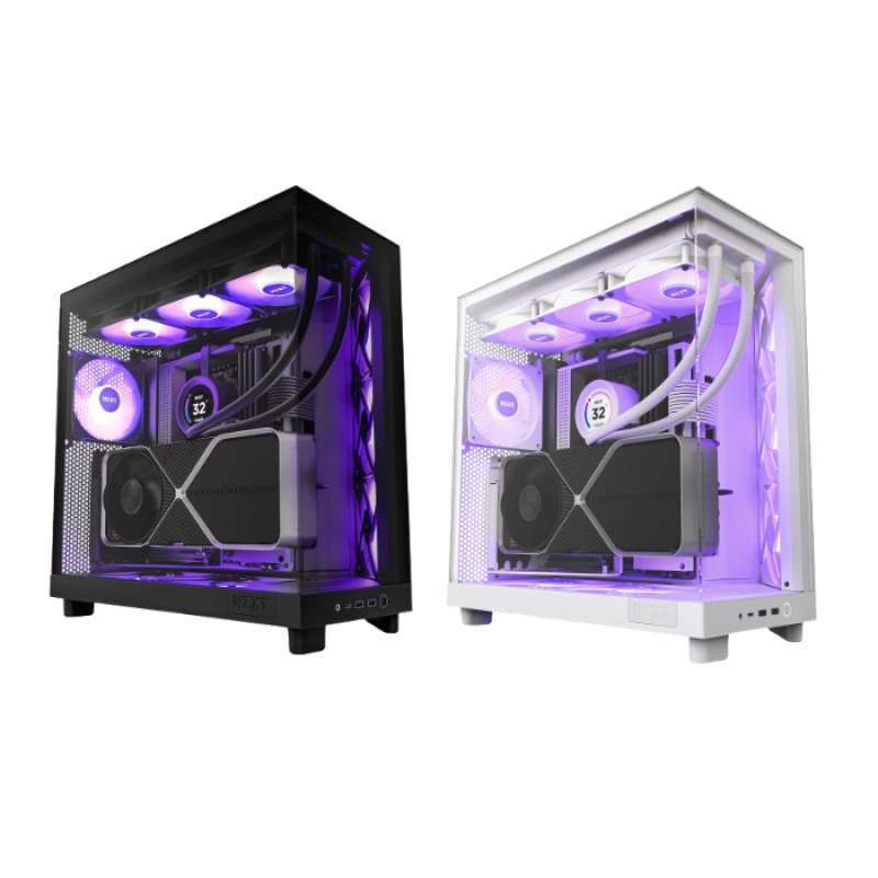 Jual Nzxt H6 Flow Rgb Dual Chamber Mid Tower Airflow Case Di Seller ...