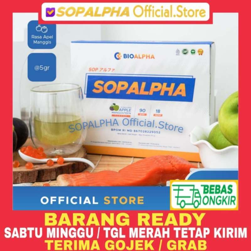 Promo Sop Alpha Bioboost 1 Box 18 Sachet Zeforce Immune Booster ...