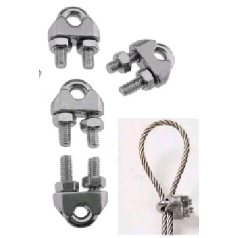 Promo Klem Seling 8Mm / Klem Seling Wire Clip 8 Mm / Kuku Macan 8 Mm ...