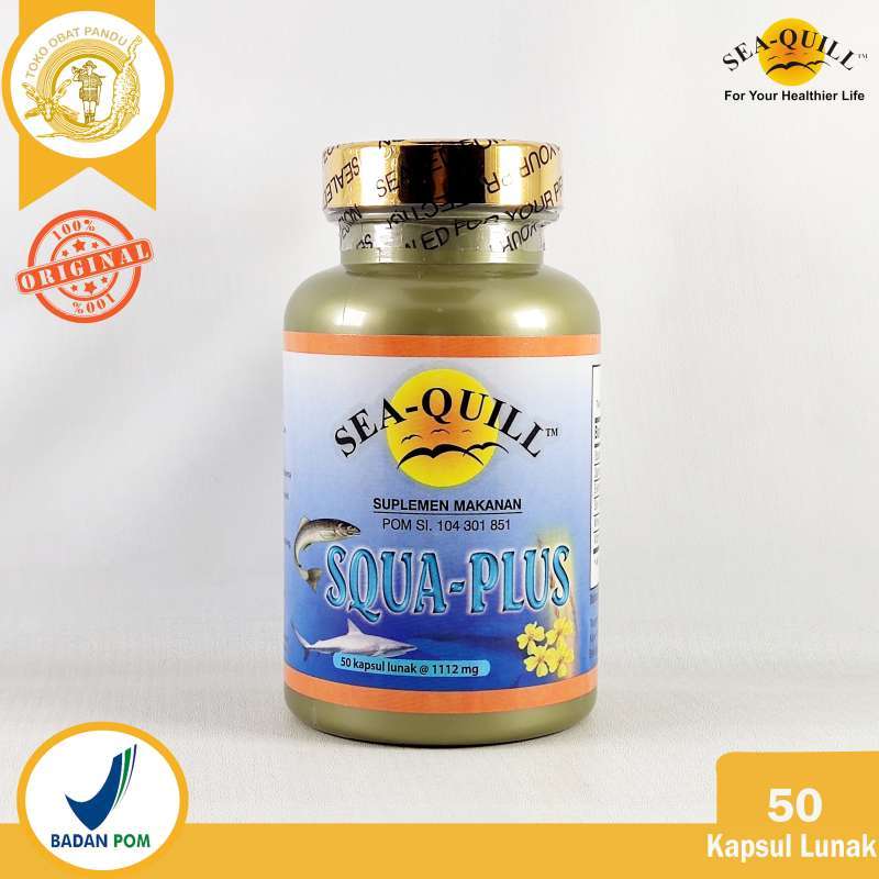 Jual Sea Quill Squa Plus (50 Kapsul Lunak) / Seaquill Di Seller Toko ...
