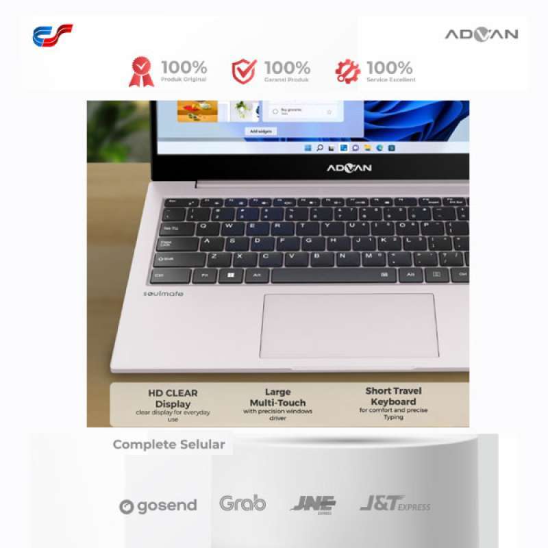 Promo Advan Soulmate Laptop 14 Intel Gemini Lake N4020 Windows 11 4gb ...