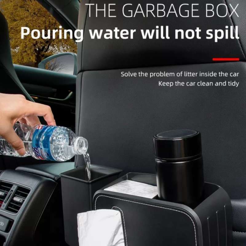 Promo Car Trash Bin Can Kotak Tong Tempat Tissue Tisu Botol Sampah ...