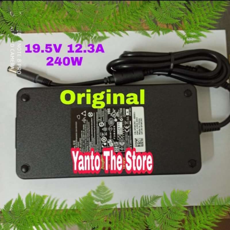 Promo New Adaptor Charger Dell Alienware M15X M17X M18X 19.5V 12.3A ...
