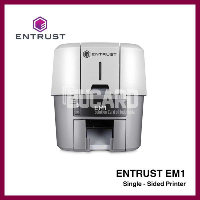 Jual Printer Id Card Entrust Sigma Em1 Em-1 Cetak Kartu Pvc 300dpi Di ...