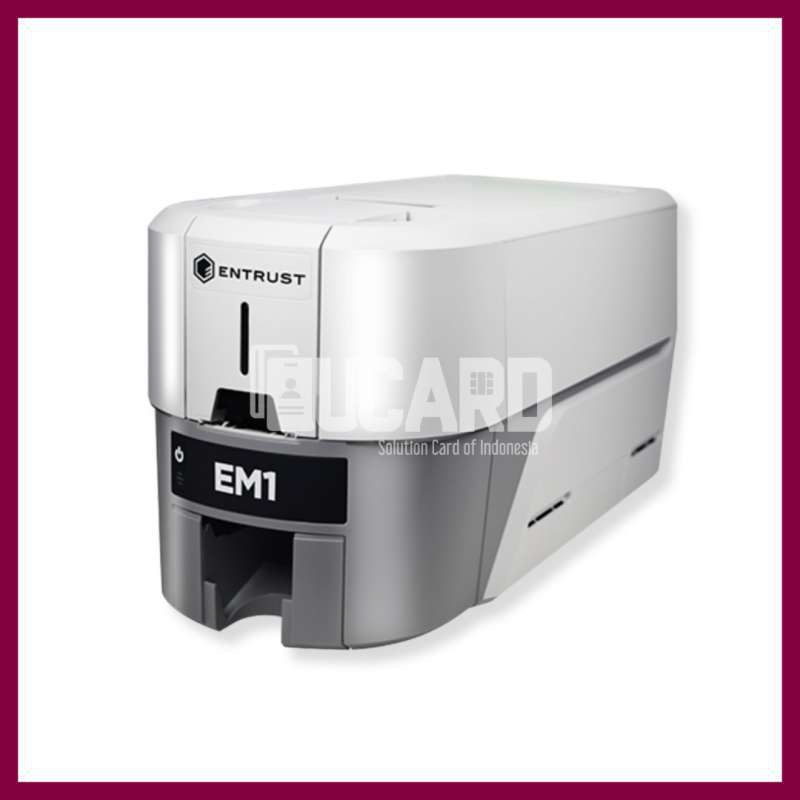 Jual Printer Id Card Entrust Sigma Em1 Em-1 Cetak Kartu Pvc 300dpi Di ...