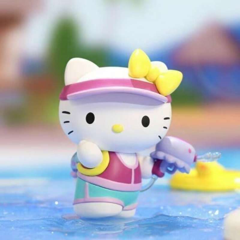 Jual Hello Kitty Water Fighting Sanrio Characters South Island Pop Mart ...