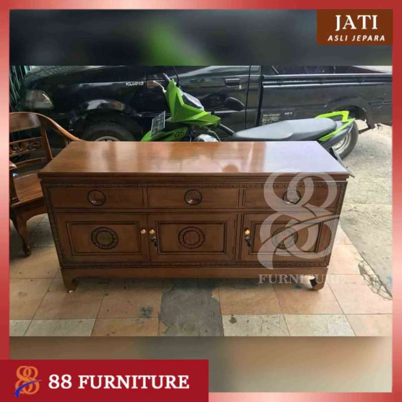 Jual Lemari Bupet Kayu Jati Original Murah - Harga Diskon Mei 2024 ...