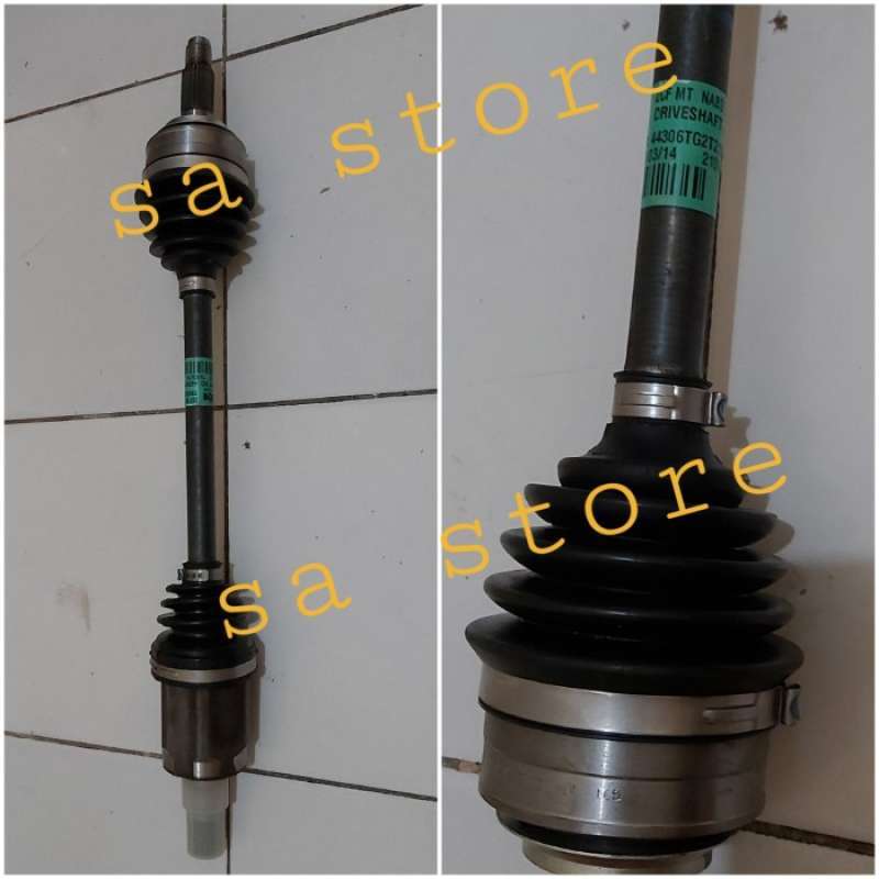Promo as roda atau cv joint komplit kiri original Honda Brio Manual ...