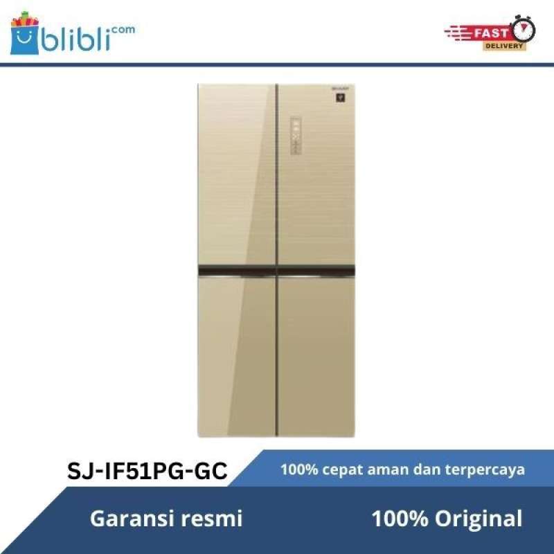 Jual Kulkas 4 Pintu Dispenser Sharp Original, Murah & Diskon Februari ...