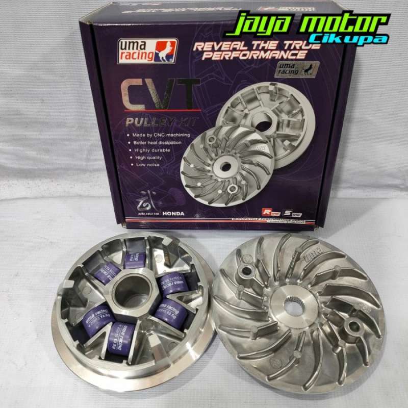 Jual Pulley Set With Drive Face Uma Racing Vario 125 Vario 150 Puli ...
